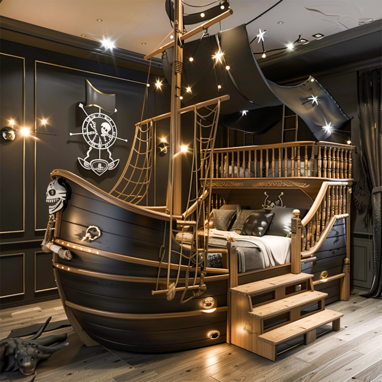 Sail into Dreams: Unveiling the Ultimate Pirate Ship Beds for Adventure ...
