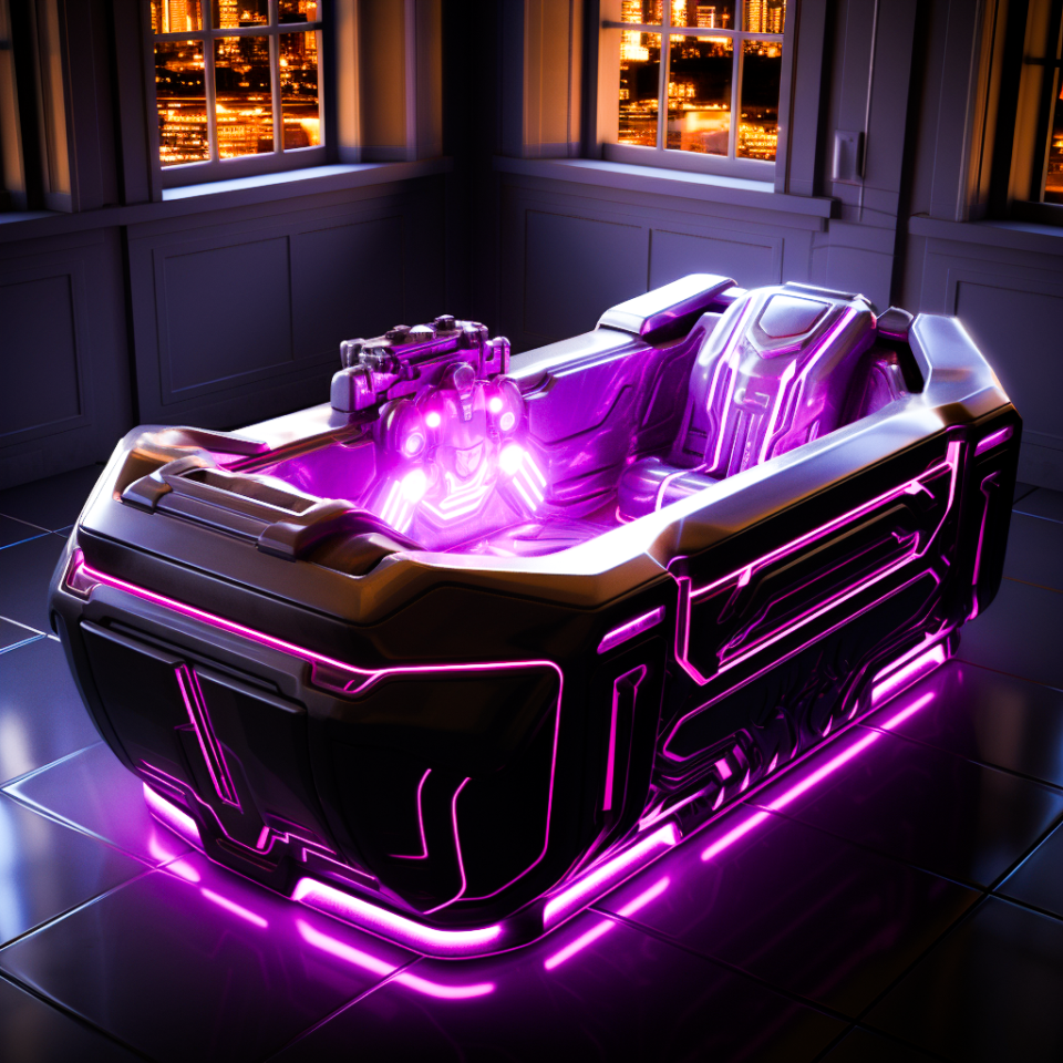Bath Bots: A Visual Feast of Spectacular Transformers-Inspired Bathtubs ...