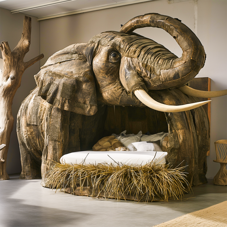 Jungle Kings and Queens: The Marvel of Giant Wild Animal Beds ...