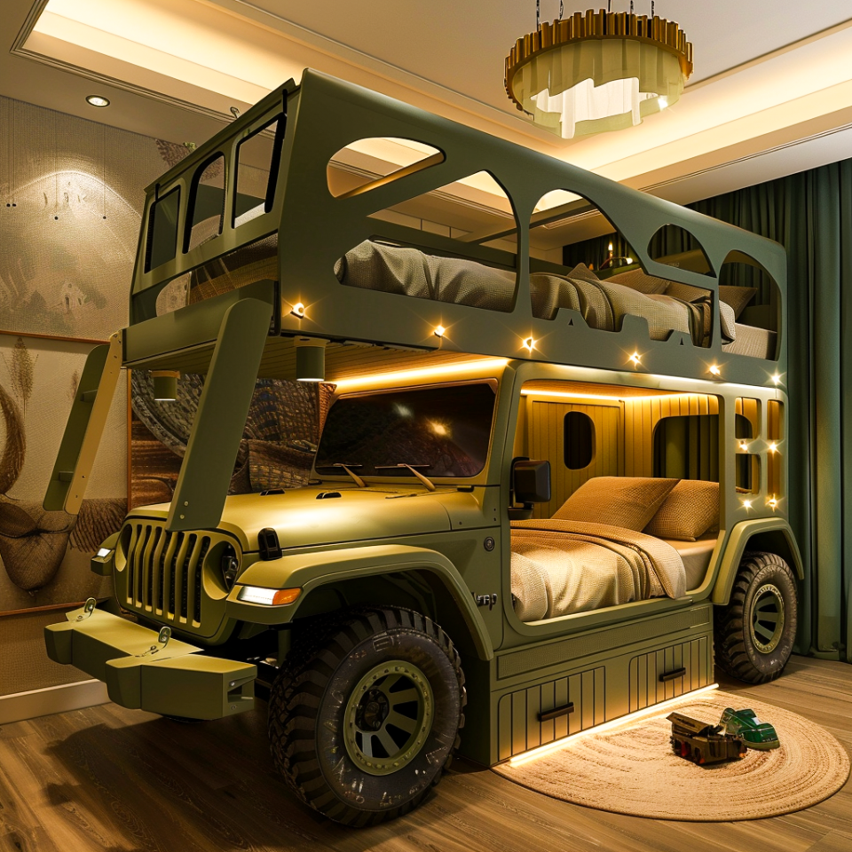 Revving Up Bedtime: Exploring the Coolest Kids' Beds Crafted from ...