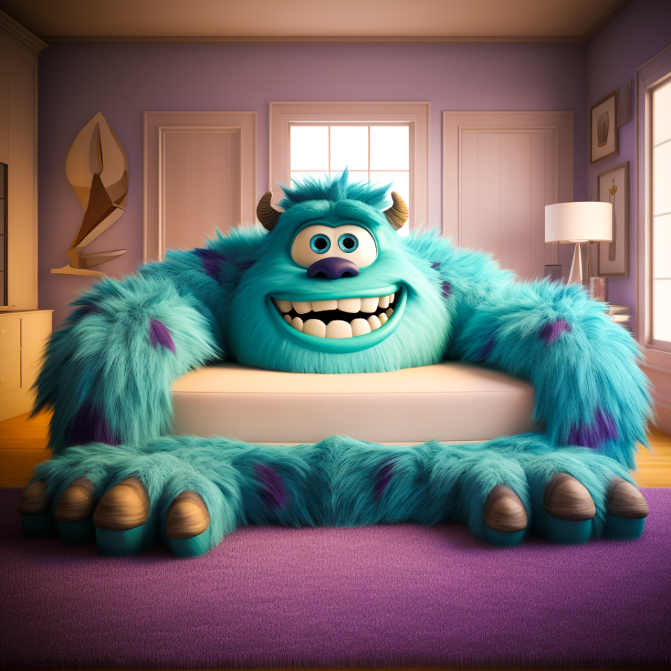 Bedtime Adventures Unleashed: Monster Inc-Themed Beds for Playful ...