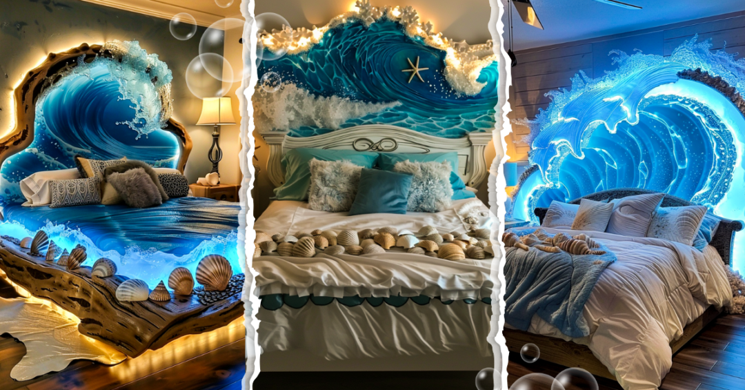Liquid Luxury: Channeling Coastal Vibes with Trendsetting Epoxy Beach ...