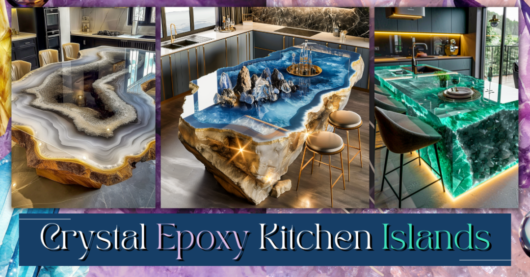 Crystal Epoxy Kitchen Islands: Transforming Culinary Spaces with ...