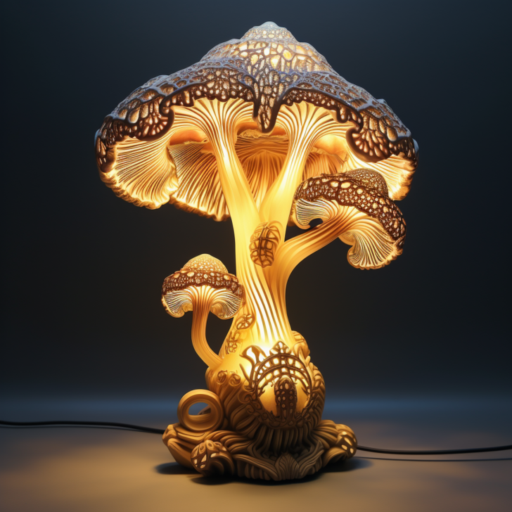 Mystical Glow: Illuminating Your Space With Enchanting Mushroom Lamps
