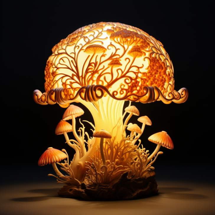 Mystical Glow: Illuminating Your Space With Enchanting Mushroom Lamps