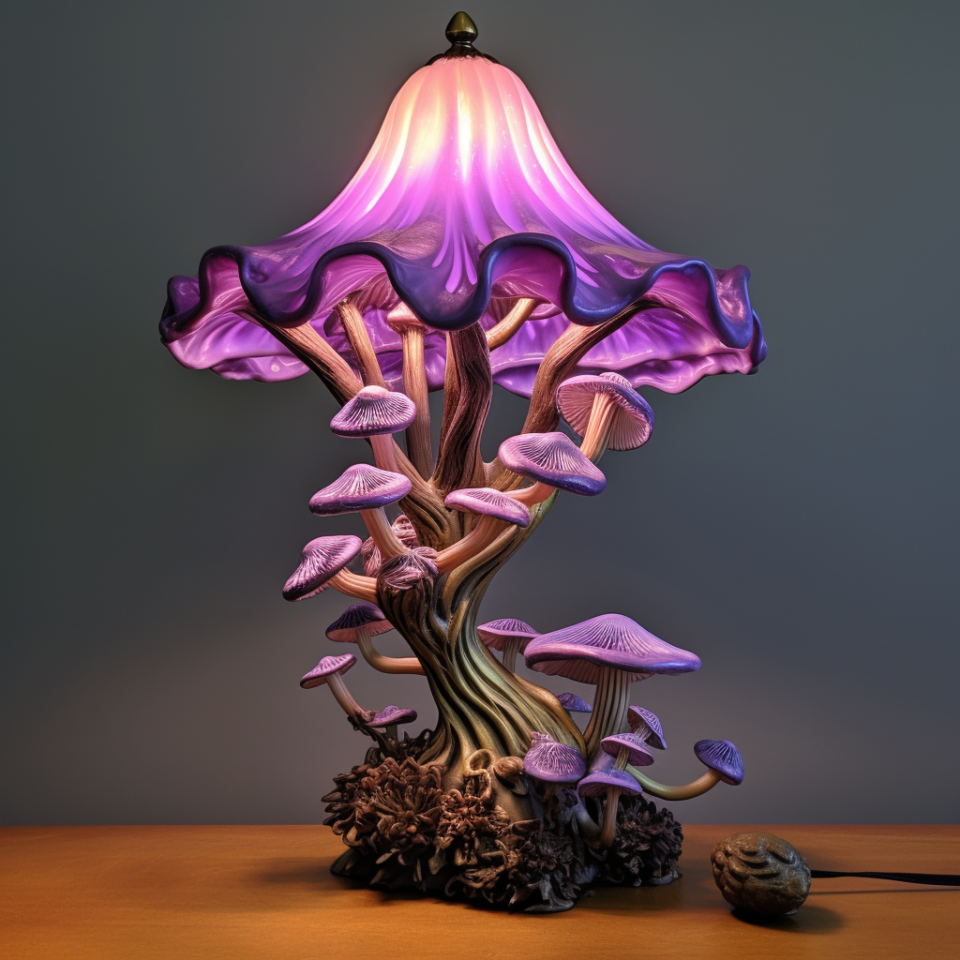 Mystical Glow: Illuminating Your Space With Enchanting Mushroom Lamps