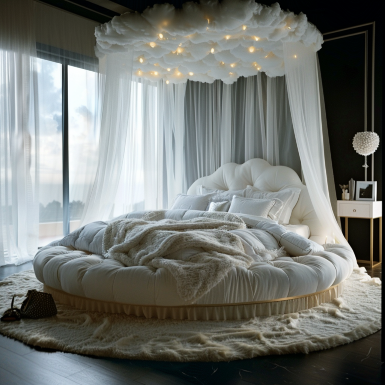 Dreamy Slumbers: Beds Designed to Float Amongst the Clouds