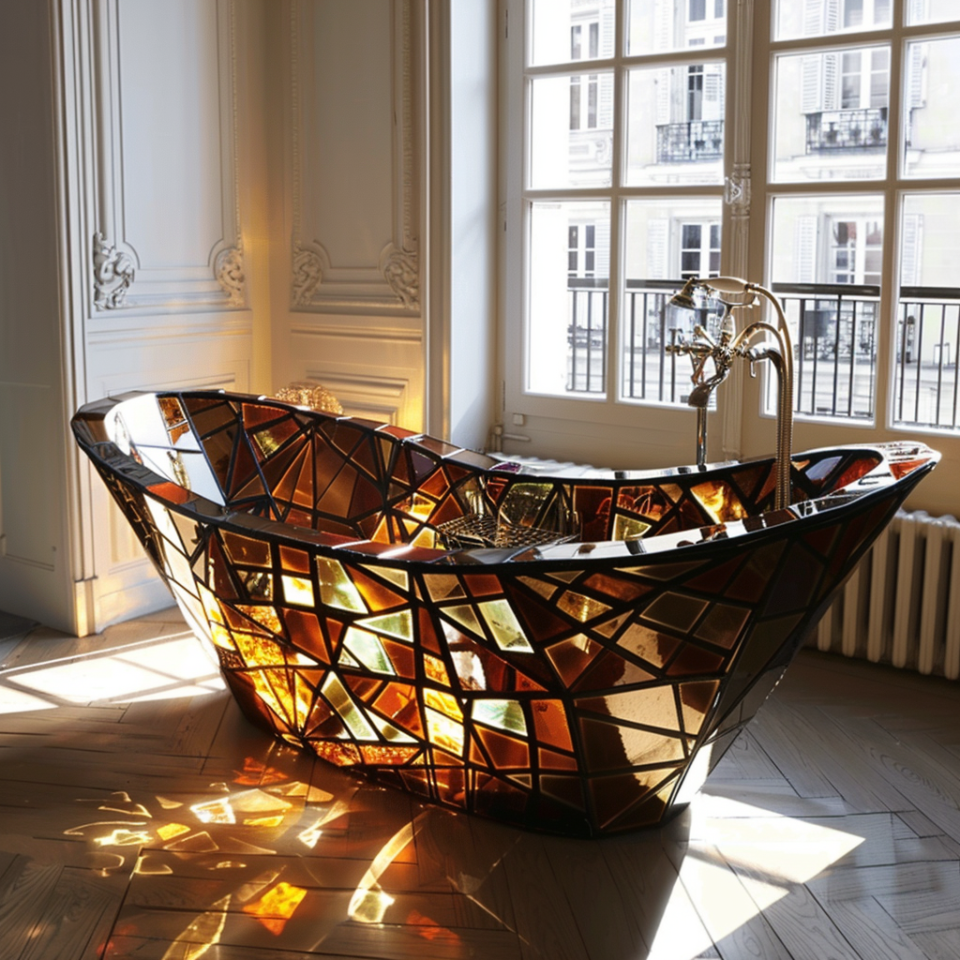 Bathe in Beauty: Stunning Stained-Glass Bathtubs That Redefine Luxury ...