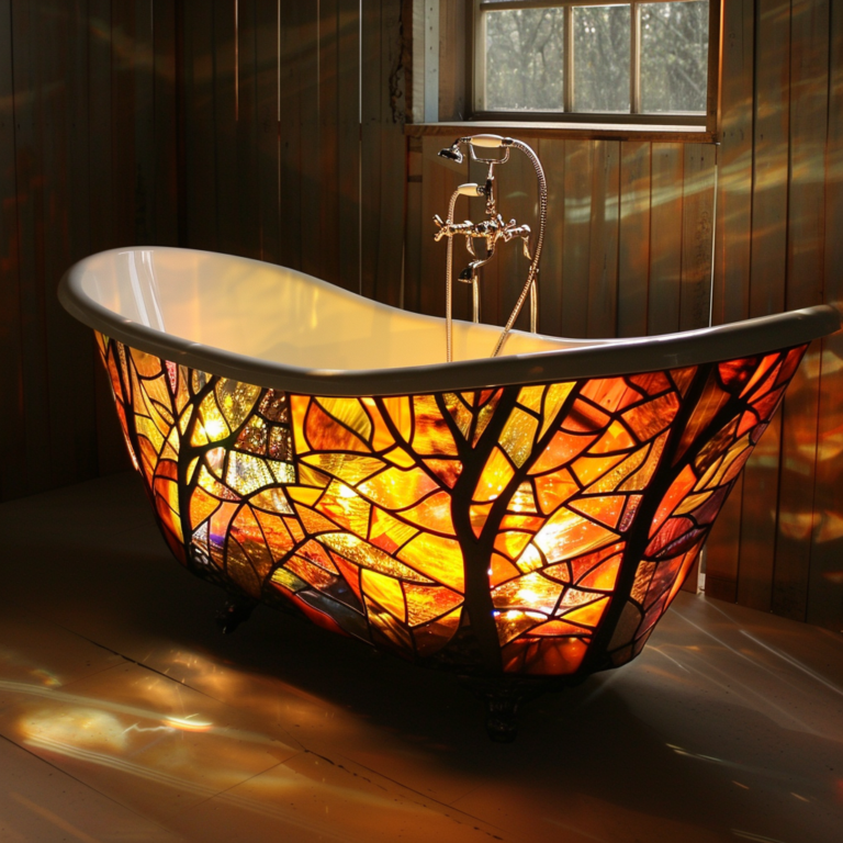 Bathe in Beauty: Stunning Stained-Glass Bathtubs That Redefine Luxury ...