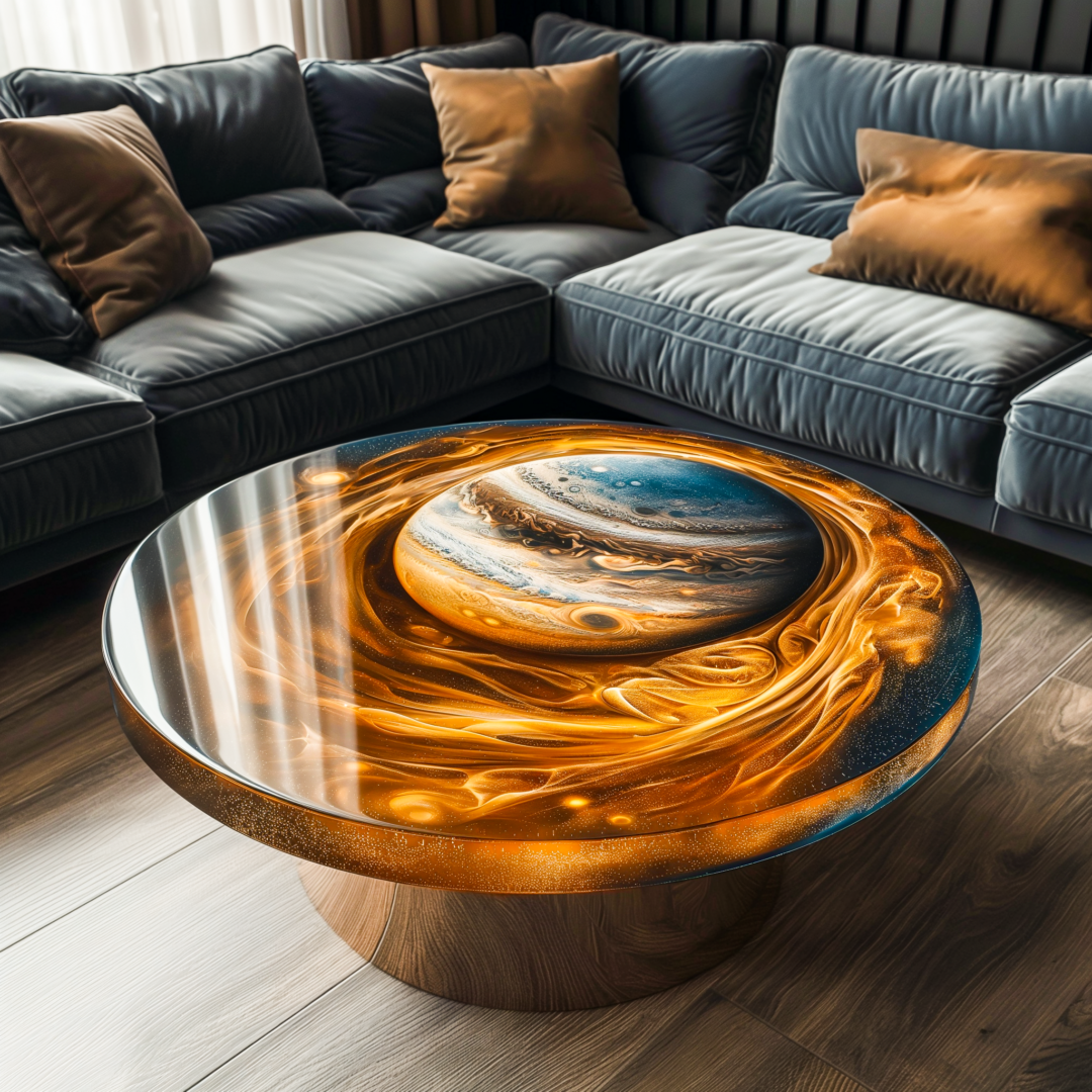 Crafting Celestial Beauty: Unveiling the Artistry of Epoxy Planet ...