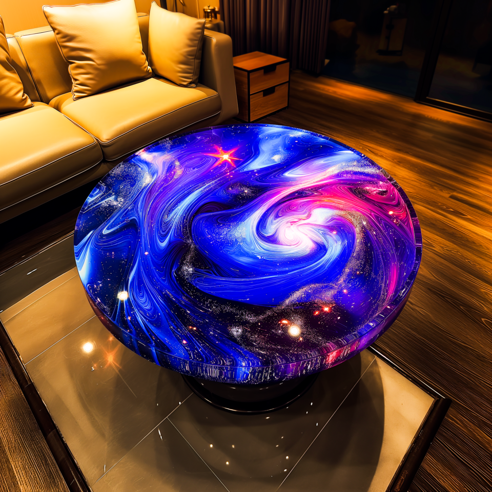 Crafting Celestial Beauty: Unveiling the Artistry of Epoxy Planet ...