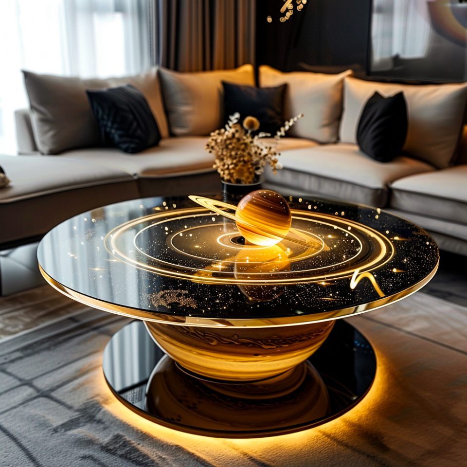 Crafting Celestial Beauty: Unveiling the Artistry of Epoxy Planet ...