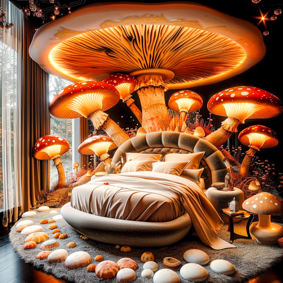 Magical Slumber: Unveiling the Enchantment of Mushroom Beds for Dreamy ...