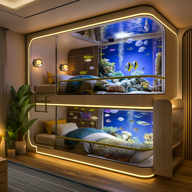 Underwater Dreams: Creating a Tranquil Sanctuary with Aquarium Beds ...
