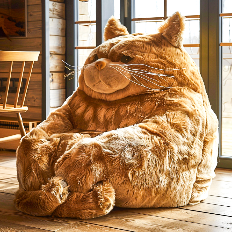 Enormous Feline Thrones: The Majestic World of Giant Cat-Shaped Chairs ...