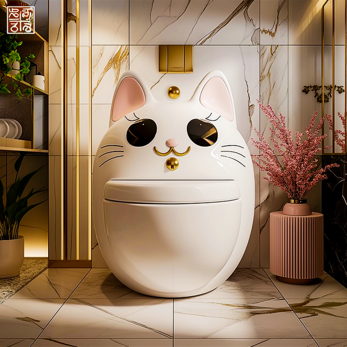 Meow and Wow: Cat-Shaped Toilets for a Playful Touch in Your Bathroom ...