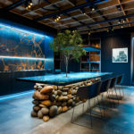 Rocks & Respite: Crafting Serene Spaces with River Rock Kitchen Islands ...