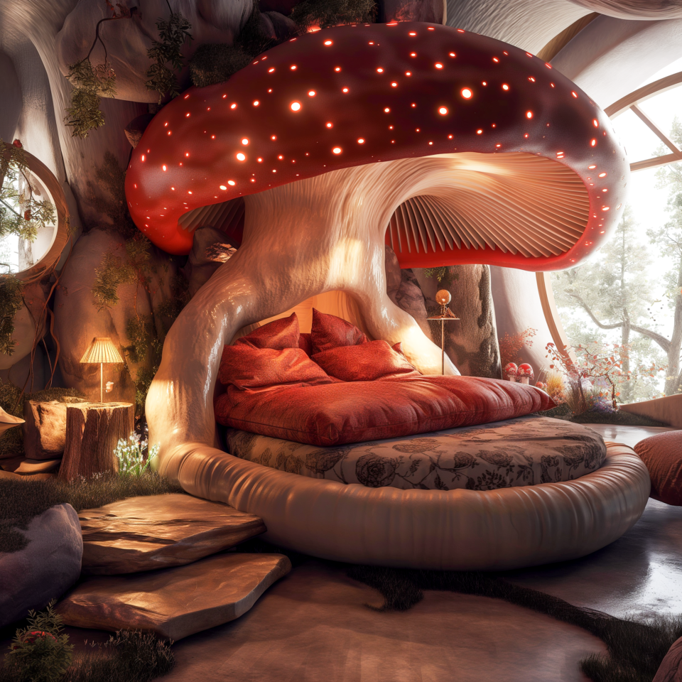 Magical Slumber: Unveiling the Enchantment of Mushroom Beds for Dreamy ...