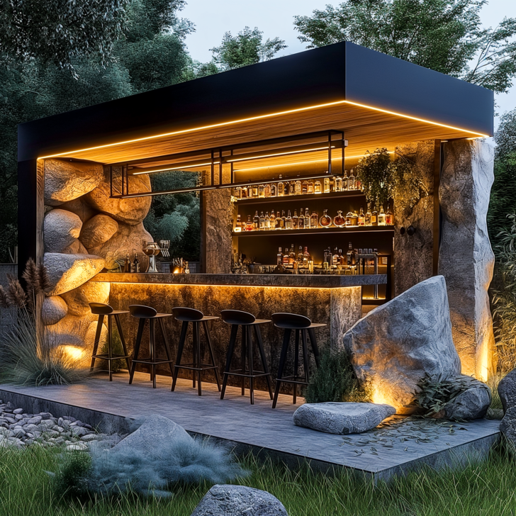 From Nature to Nook: Embracing the Outdoors with a Wood and Stone ...