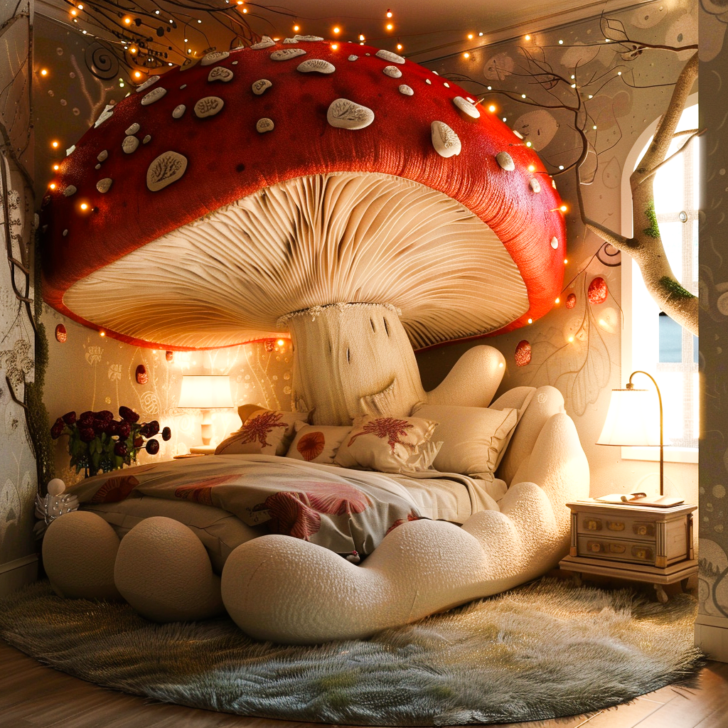 Magical Slumber: Unveiling the Enchantment of Mushroom Beds for Dreamy ...