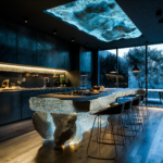 Rocks & Respite: Crafting Serene Spaces with River Rock Kitchen Islands ...
