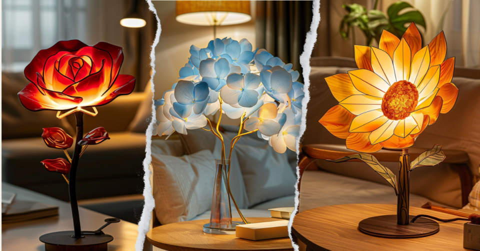 Floral Illumination: Captivating Flower Lamps for A Radiant Home