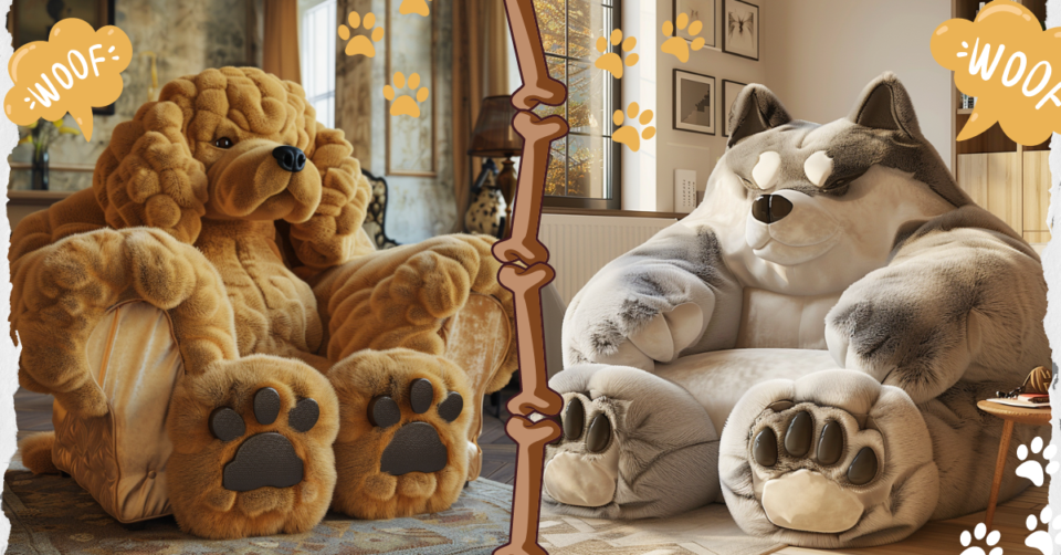 Sit, Stay, Style: Transform Your Space with Adorable Dog-Shaped Chairs ...