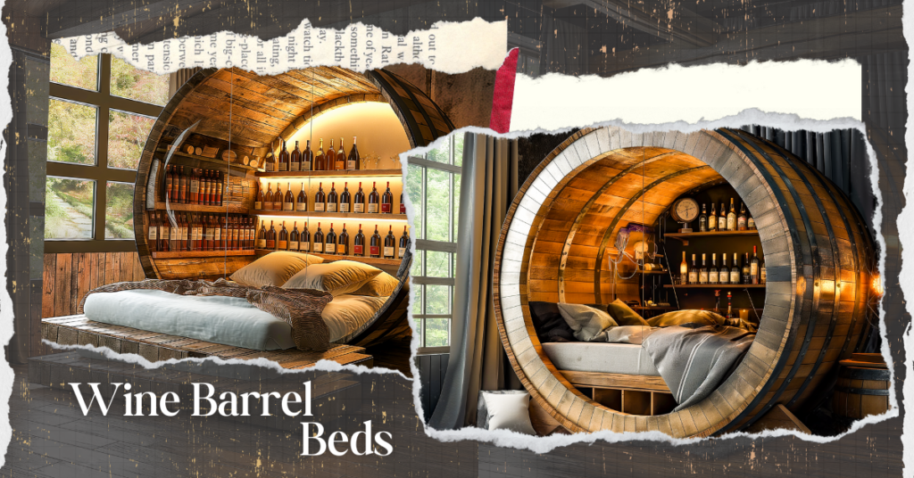 From Vineyard to Bedroom: The Irresistible Allure of Wine Barrel Beds ...