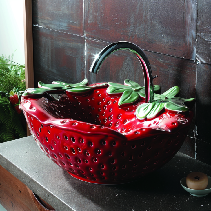 Refreshing Elegance: Explore a Gallery of Stunning Fruit Sinks