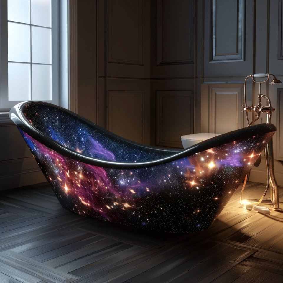 Starry Soak: Exploring the Beauty of Galaxy Bathtubs