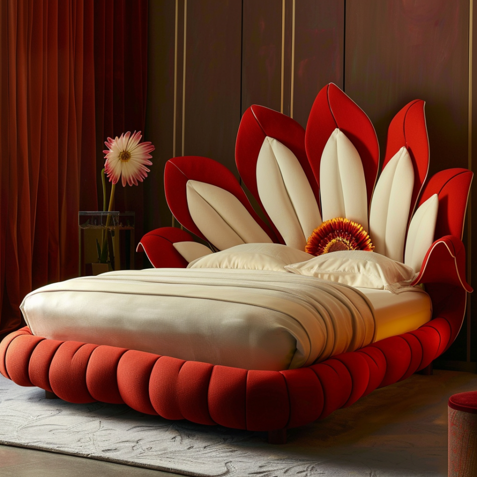 Blossom Beds: Transforming Bedrooms with Flower-Inspired Designs