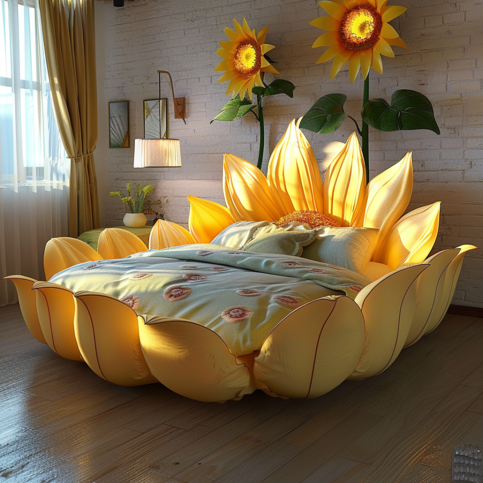 Blossom Beds: Transforming Bedrooms with Flower-Inspired Designs