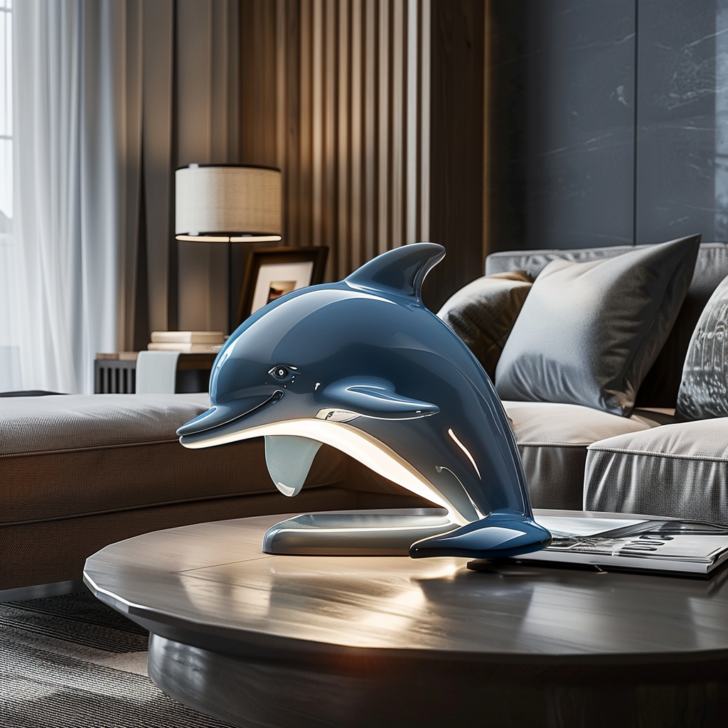 Oceanic Illumination: Dive into Dolphin Lamp Designs for Home Decor