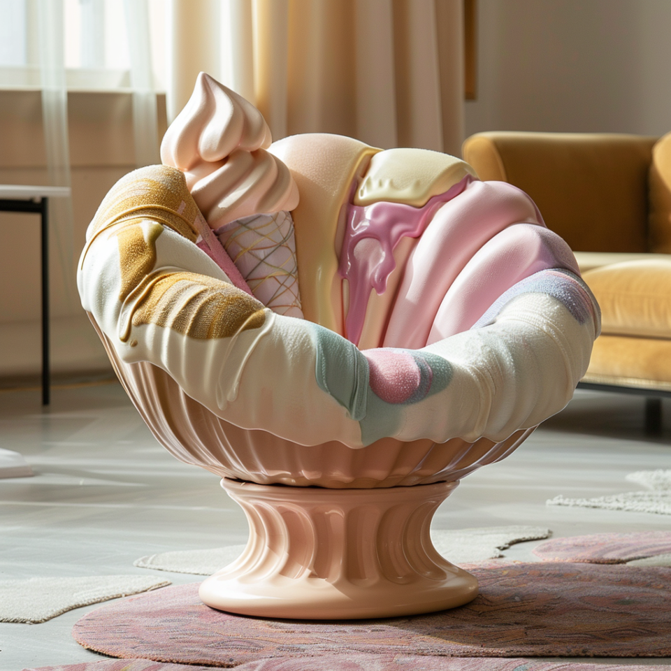 Sweet Seating: Exploring the Whimsical World of Ice Cream Chairs