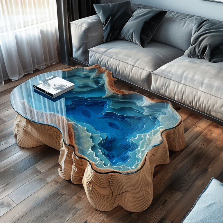 Captivating Ocean Coffee Tables: Bring In the Tranquility of the Sea