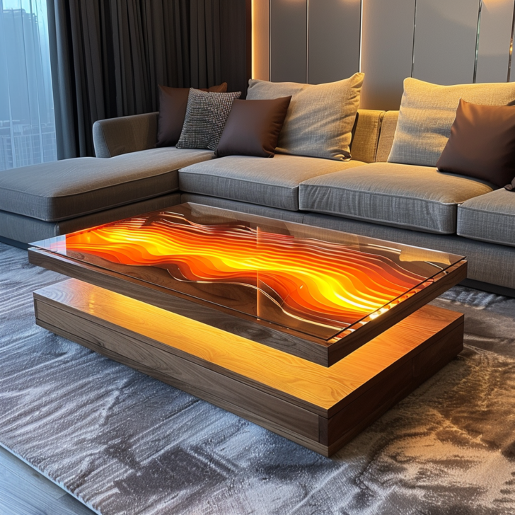 Sunrise Splendor: Coffee Tables That Bring Dawn's Beauty