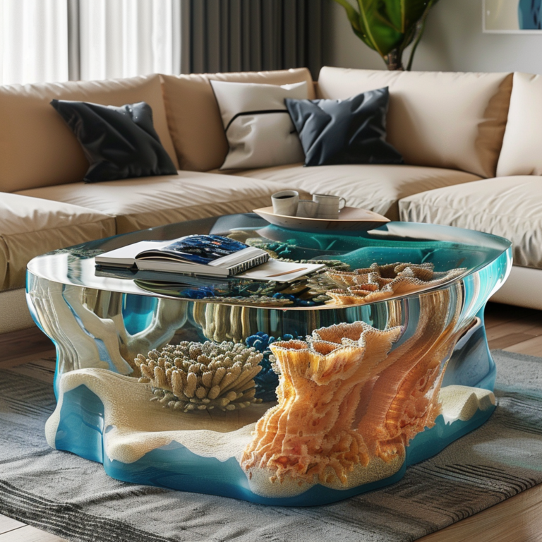 Captivating Ocean Coffee Tables: Bring In the Tranquility of the Sea