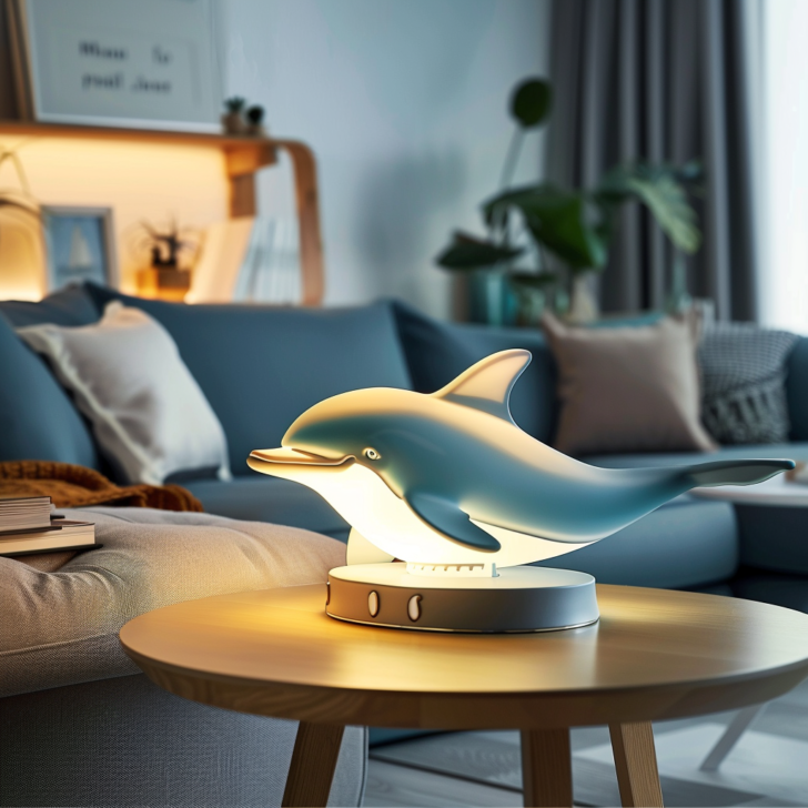 Oceanic Illumination: Dive into Dolphin Lamp Designs for Home Decor