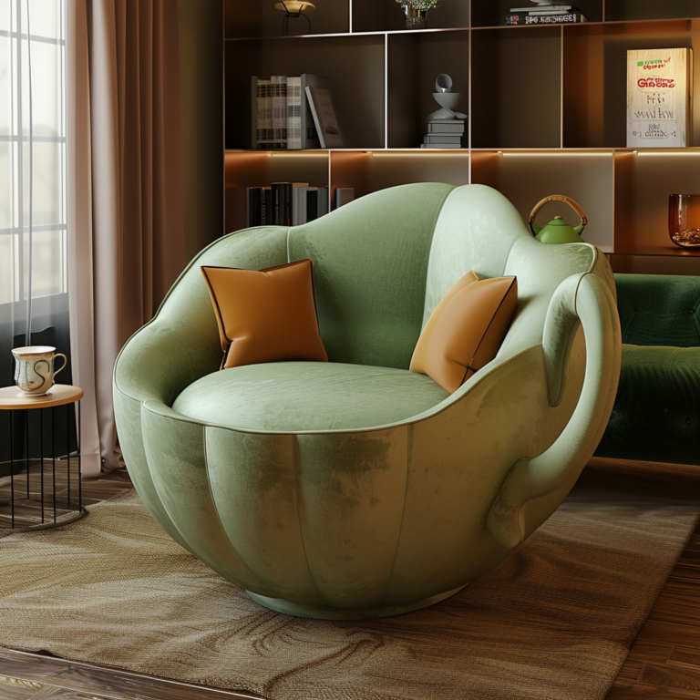 Cuppa Comfort: Teacup Chair Designs for Cozy Corner Retreats