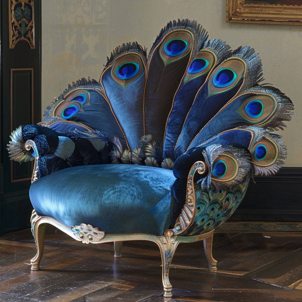 Plumage Perfection: Exploring the Elegance of Peacock Chairs