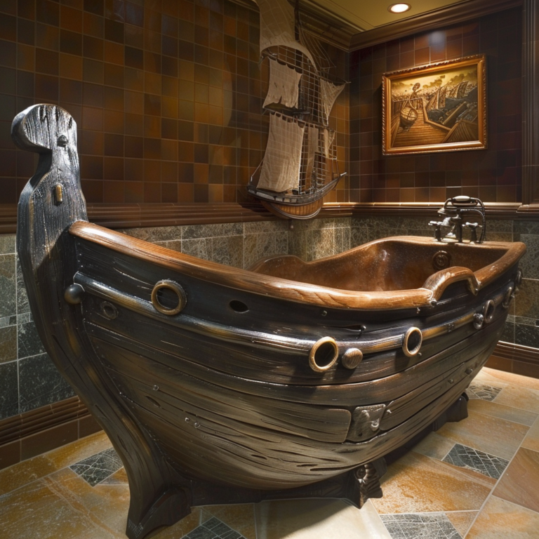 Ahoy, Matey! Sail Away with These Stunning Pirate Ship Bathtubs