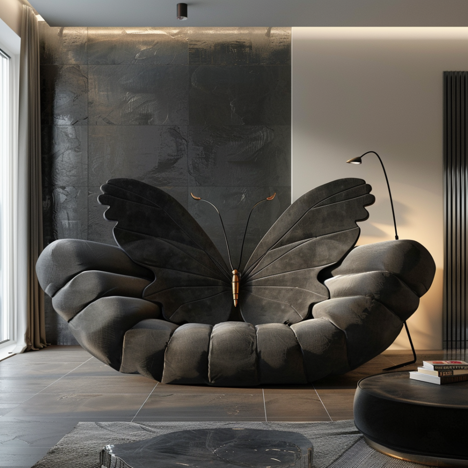 Fluttering Elegance: Unveiling the Beauty of Butterfly Couches