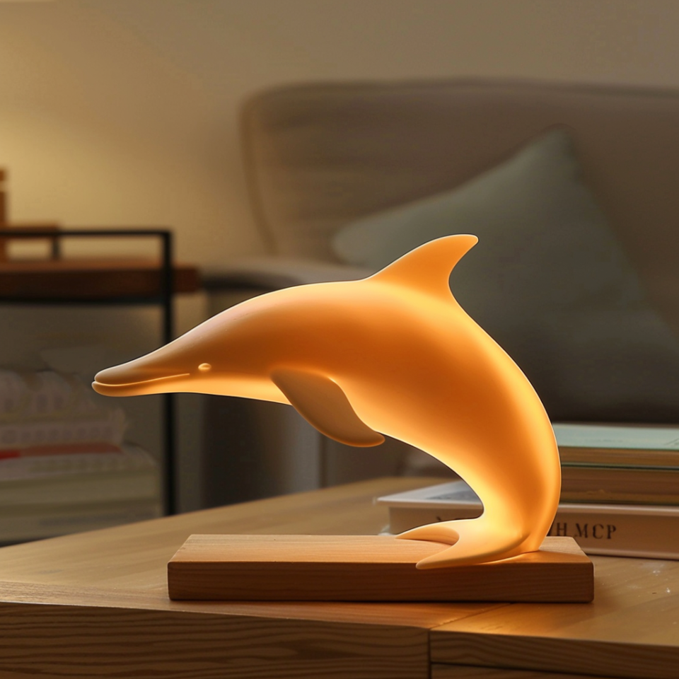 Oceanic Illumination: Dive into Dolphin Lamp Designs for Home Decor