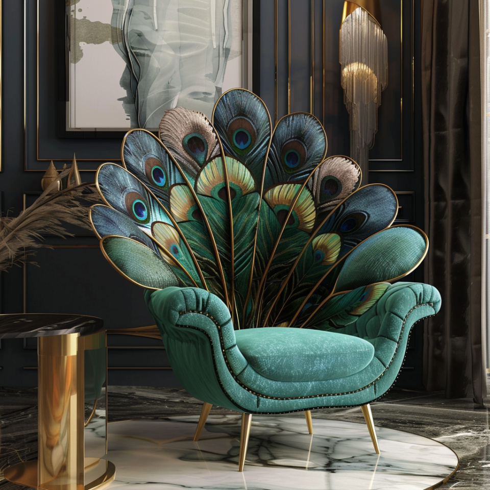 Plumage Perfection: Exploring the Elegance of Peacock Chairs
