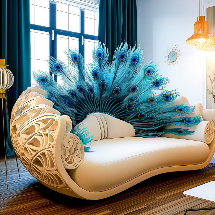 Feathers of Luxury: Exploring Stunning Peacock Couch Designs ...