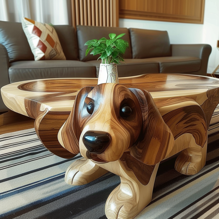 Fetch Some Style: Transform Your Living Space with a Dog-Shaped Coffee ...