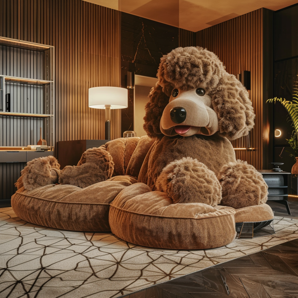 Paw-fect Comfort: Embrace Coziness with These Dog-Shaped Sofas ...