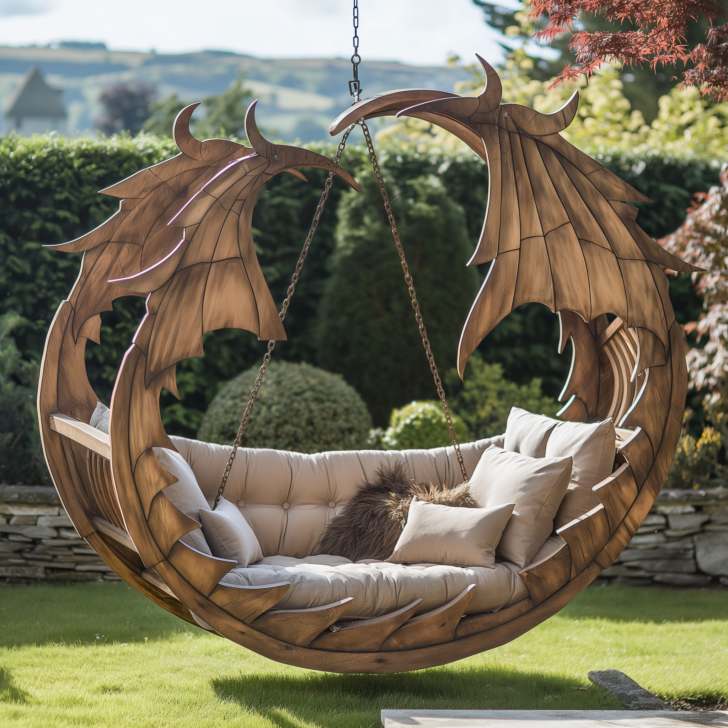 Recline like Royalty: The Majesty of Dragon Hanging Loungers ...