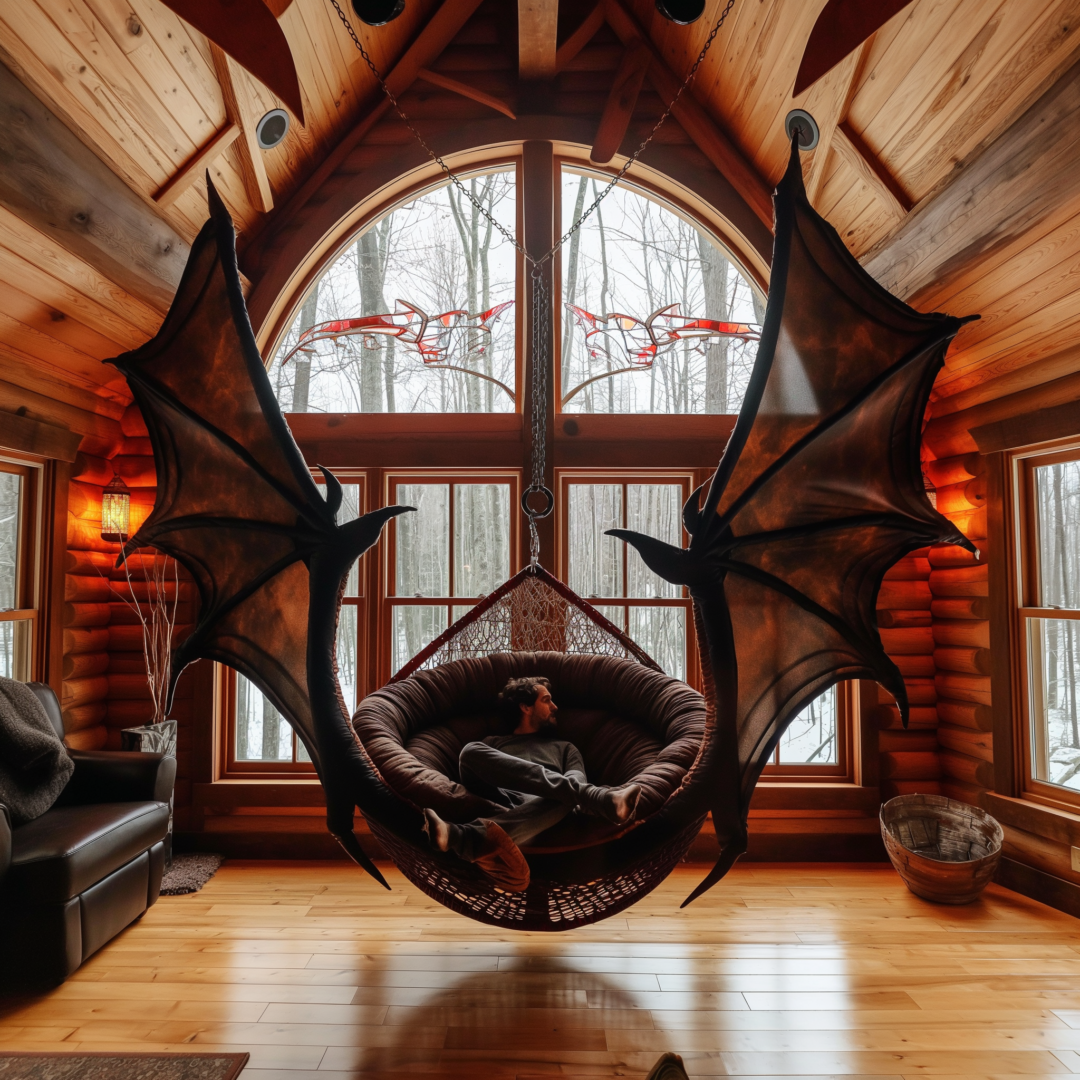 Recline like Royalty: The Majesty of Dragon Hanging Loungers ...