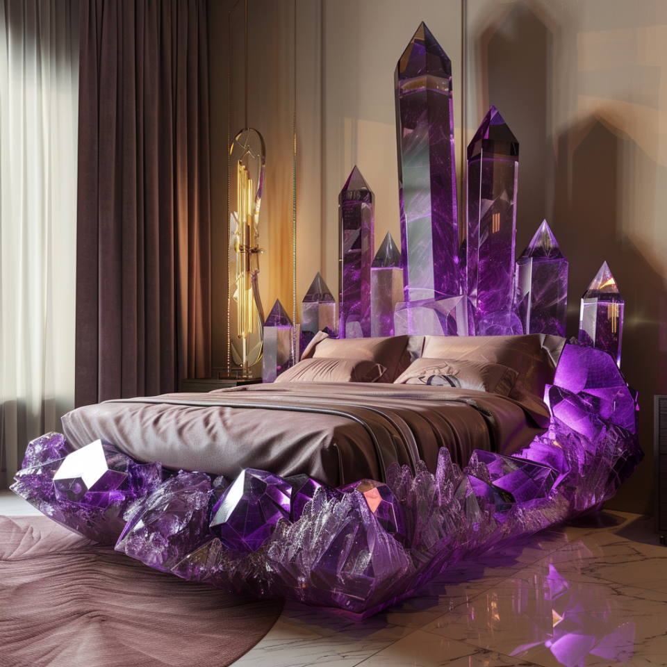 Dreamy Escapes: Crystal Palace Beds Transforming Bedrooms into Fairytales